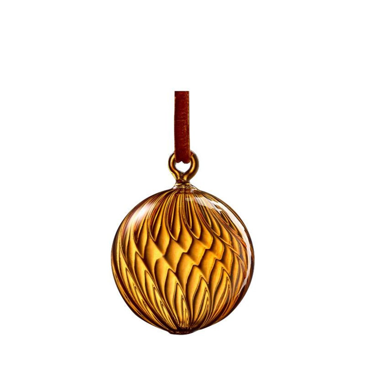 Muurla - Glasskule 6 cm - Amber - Smelt by Polaria